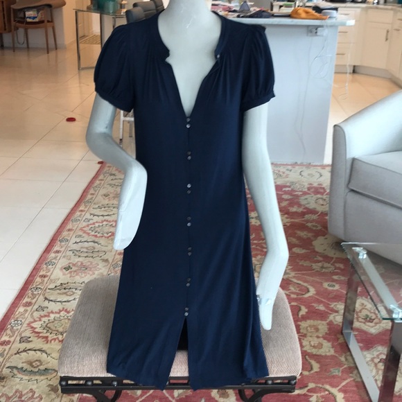 Theory | Dresses | Theory Blue Dress | Poshmark